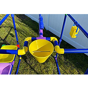 Buckets Of Fun RPBOF Sprinkler for Kids, Waterpark Splash Plastic Toy Backyard Water Park for Children & Toddlers, One Size, Multicolor