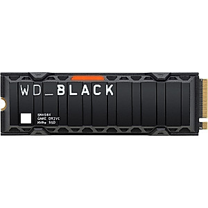 WD_Black SN850X 2TB NVMe PCIe 4.0 x4 M.2 Internal Gaming SSD with Heatsink