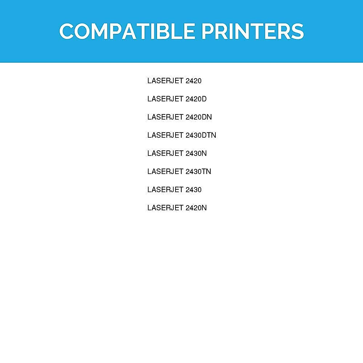 LD Compatible Toner Cartridge Replacement for HP 11A Q6511A (Black)