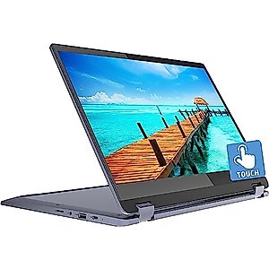 Lenovo Flagship Flex 2 in 1 Chromebook 15.6Inches FHD Touchscreen Business Student Laptop Intel Celeron N4500 Processor 4GB RAM 64GB eMMC Google Classroom Zoom Ready WiFi 6 Webcam Chrome OS Blue
