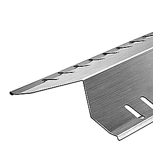 Kalomo 19 9/16” Stainless Steel Grill Heat Plates Heat Shield Tent Burner Cover BBQ Gas Grill Replacement Parts for Huntington 6301-24, 30040HNT, Broil-Mate 24025BMT, Fiesta, Master Forge 30030MSF