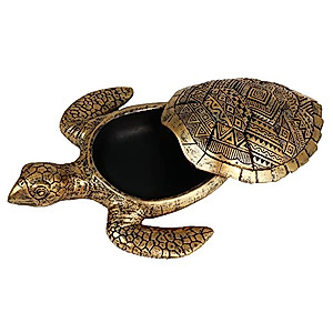 LAIKEARTS Turtle Decor, Handmade Resin Statue Brings Good Luck, Health, Decorations Applicable Home, Living Room, Bedroom, Office Desk Table Indoor.nGifts for Women, Mom, Friends