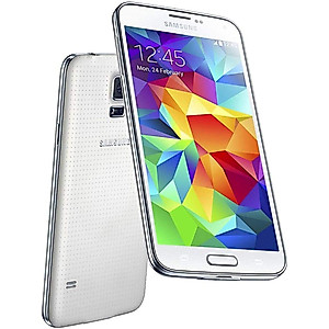 Samsung Galaxy S5 - G900-16GB - GSM Unlocked - Android Smartphone (White)