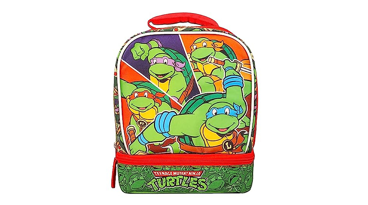 Teenage Mutant Ninja Turtles Backpack with Lunch Box Set - Bundle with ...