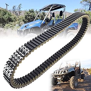 QYMOTO Rhino 660 CVT Drive Belt Compatible with Yamaha Rhino 660 YXR66F Grizzly 660 4X4 2004-2007 Clutch CVT V-Belt 5KM-17641-00-00
