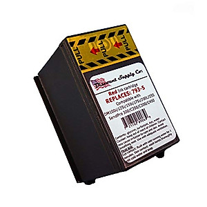 Discount Supply Company Compatible 793-5 Red Ink Cartridge Postage Models: P700, DM100i, DM125i, DM150i, DM175i, DM200L, DM225 Postage Meters