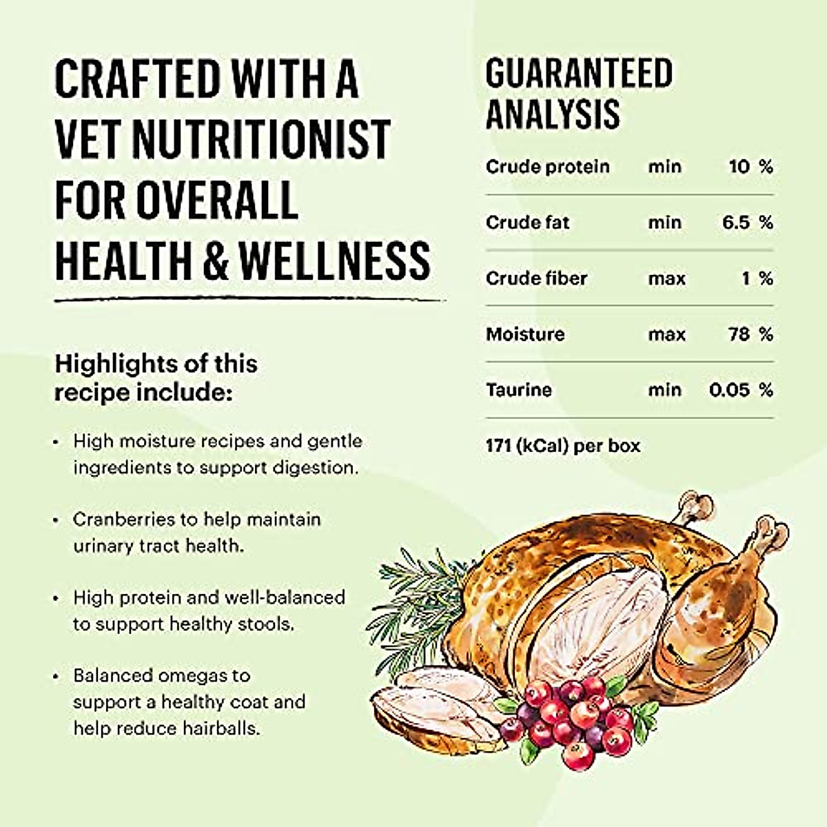 The Honest Kitchen Câté™ Grain Free Chicken Pâté Wet Cat Food, 5.5 oz (Pack of 12)