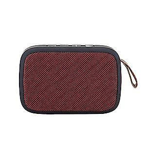 Tek Styz Speaker Compatible with Your Bose SoundSport Fabric Design 3W Playtime 6H Indoor, Outdoor Travel (RED)