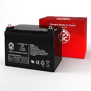 AJC Battery Compatible with Lithonia ELB-1228 12V 35Ah Emergency Light Battery