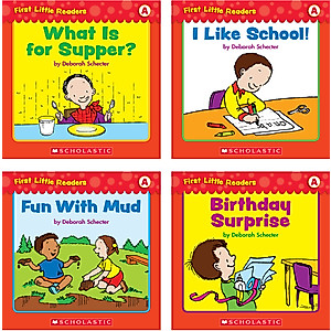 First Little Readers: Guided Reading Level A: A Big Collection of Just-Right Leveled Books for Beginning Readers