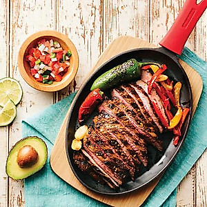 Tramontina Cast Iron Fajita Set, 2-pack