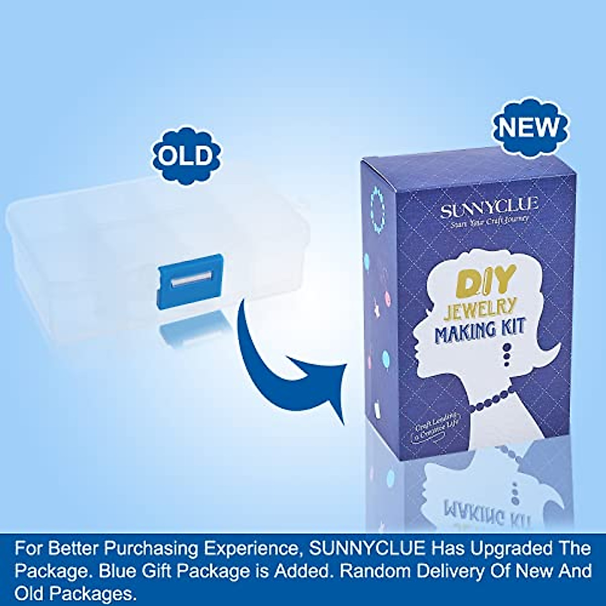 SUNNYCLUE 1 Box 1000+pcs DIY 10 Sets 4mm Seed Beads Kit Arts and Crafts for Include Keychain, Keyring & Lanyard Clips, Instruction Pony Beads Kit Christmas Gift Jewelry Making Paper Box Plastic Case