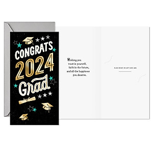 Hallmark Pack of Graduation Money Holders or Gift Card Holders (10 Cards with Envelopes) Congrats, 2024 Grad