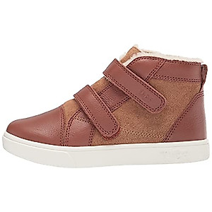 UGG unisex child Rennon Ii Sneaker, Chestnut, 11 Little Kid US