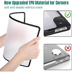 Custom Hard Shell Cover for MacBook Pro 16" 14" 13" Air 15 13.6 13 Inch Mac Photo Picture Logo Text Name Image Customizable DIY Design, Personalized Transparent Clear/Black Edge Frame Laptop Case