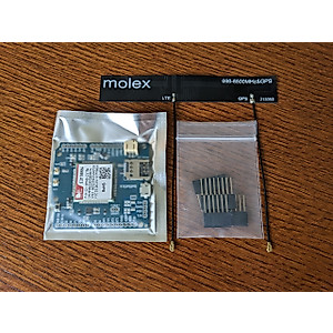 Botletics SIM7000 LTE CAT-M1 NB-IoT Cellular + GPS + Antenna Shield Kit for Arduino (SIM7000A)