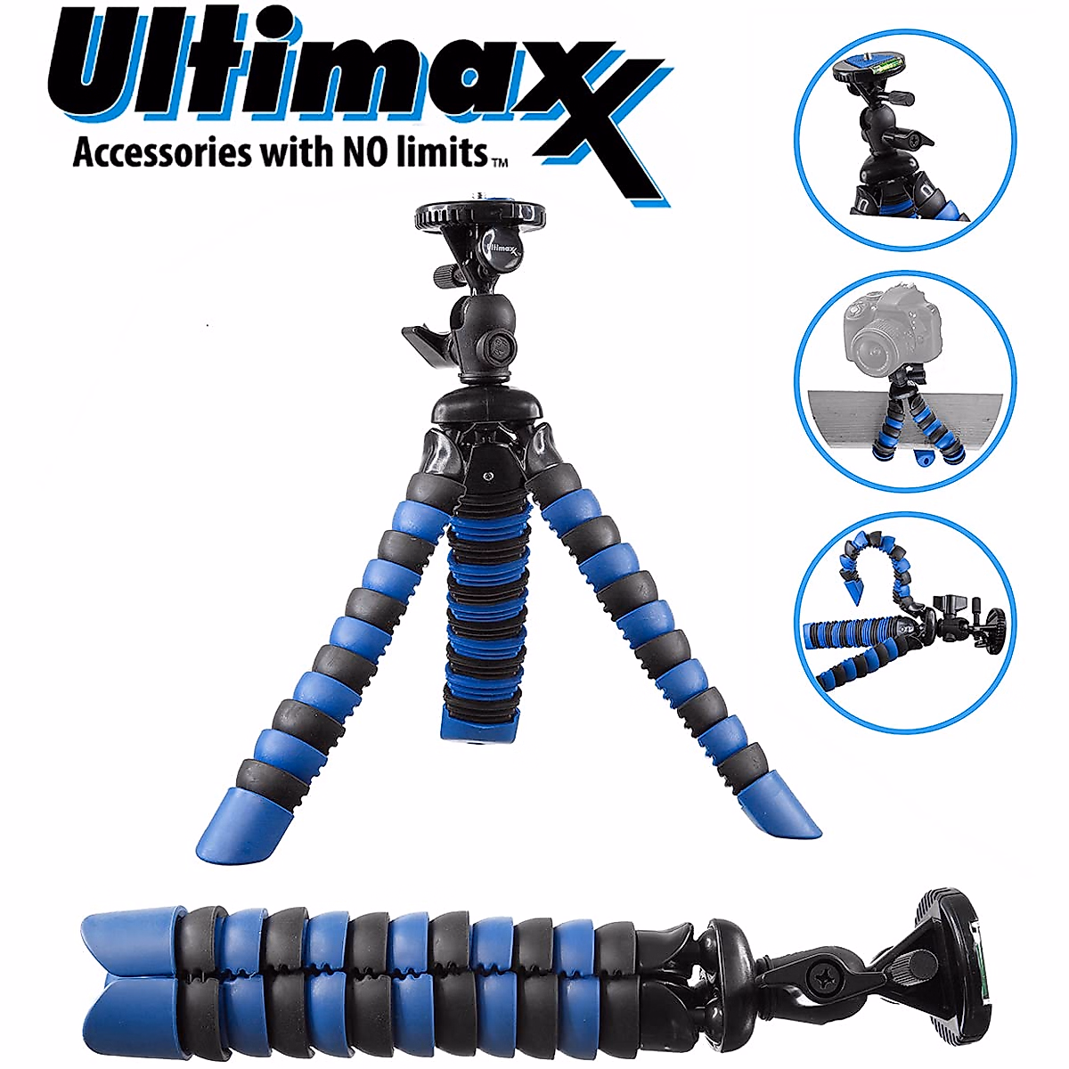 Sony ZV-1 Digital Camera (Black) with Streamer/Vlogging Kit. Includes: SanDisk Extreme 64GB Card, 12” Grispter Tripod, Carrying Case, and More.