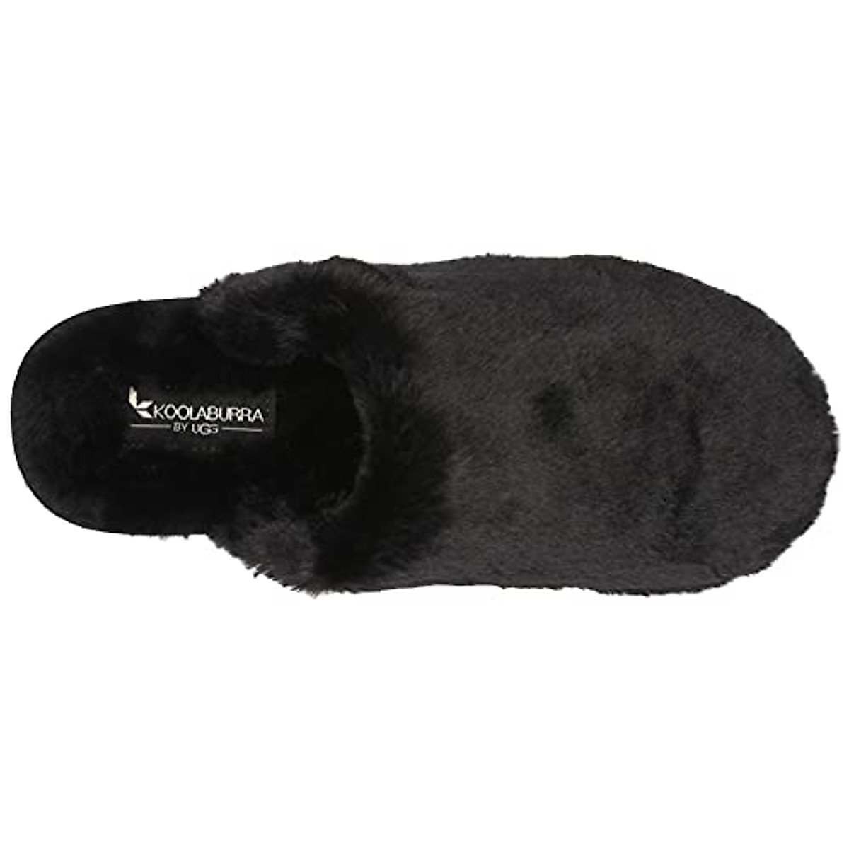 Koolaburra by UGG Women's POMI Slipper, Black, 8