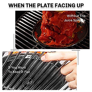 GriAddict Brazilian BBQ Skewers Hack, Al Pastor Stick - Gyro Spit Shawarma Stand for Oven - Stainless Removable Skewers Rack for Grilling, Vertical Grilling Rack Meat Spit, Turkey Hanger for Smoker