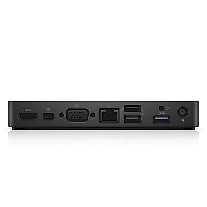Dell WD15 Monitor Dock 4K with 180W Adapter, USB-C, (450-AEUO, 7FJ4J, 4W2HW)