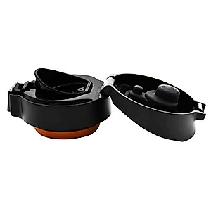 BurnOut Temperature Regulating 16 oz. Smart Mug - New Pop Top Lid (Black)