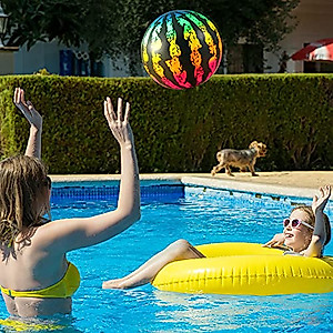Hiboom Swimming Pool Balls Underwater | Pool Diving Toys Ball with Water Filling Adapter | Cool Exercise Toys That Can Bounce Under Water, Swimming Gifts for Kids, Adults, Family