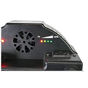 Rockville Battery PAR 50 Black, 10 Pack Rechargeable RGB Wash Lights with Charging Flight Case, Includes RF Remote, 10 Hour Battery Life, Perfect for Events, Parties & DJ Gigs