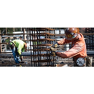 Mechanix Wear: Material4X M-Pact Synthetic Leather Work Gloves, Safety Gloves with Impact Protection and Vibration Absorption, Abrasion Resistance, Work Gloves for Men (Brown, X-Large)