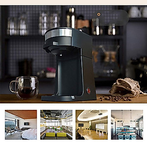 VejiA Electric American Drip Coffee Maker Automatic Mini Espresso Teapot Boiler Powder Cafe Tea Steam Brewing Pot Machine