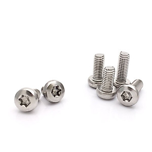 M4 Pan Head Torx Socket Cap 304 Stainless Steel Machine Screw,Pack of 30-Piece (M4 x 10mm)