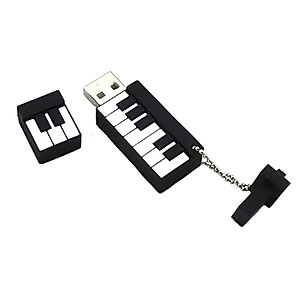 Aneew 16GB Pendrive Piano Keyboard Instrument Art Model USB Flash Drive Memory Stick Music Students Gift