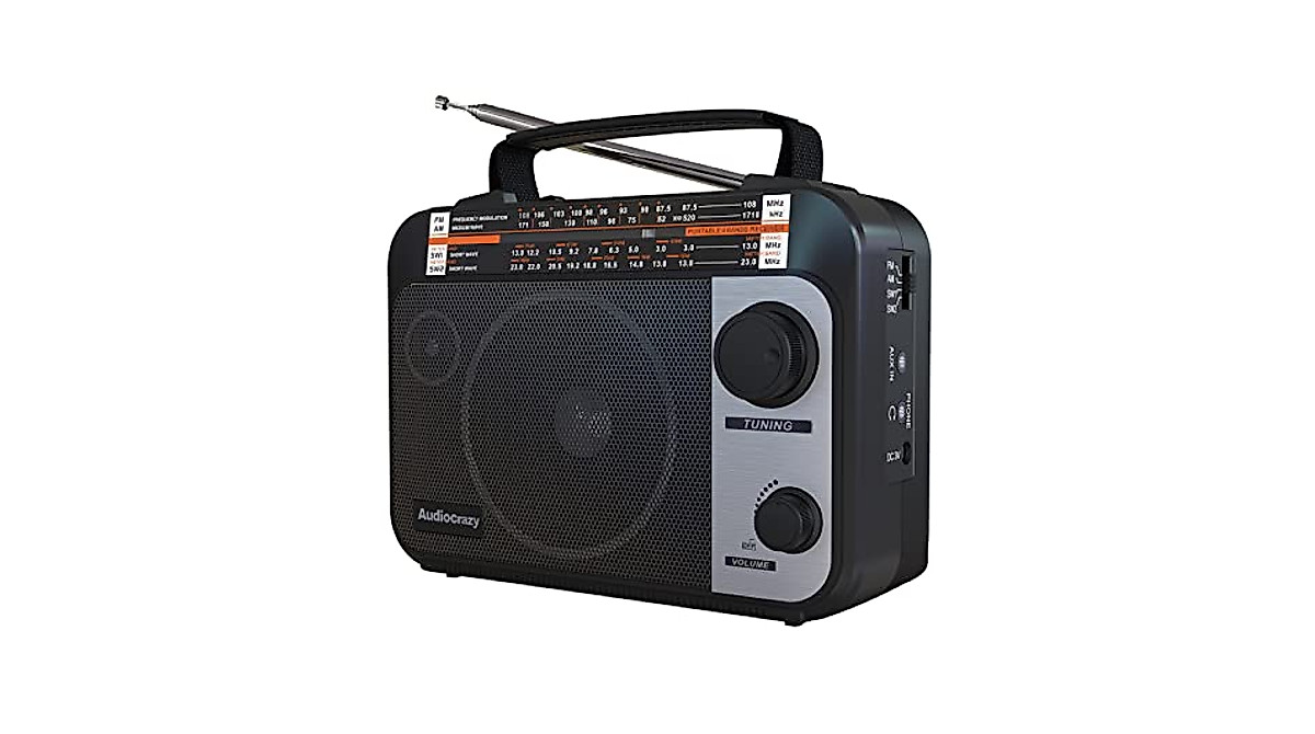 Multi-Band AM/FM/SW Radio – Powerful Reception & Portable Design