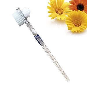 Brush Transparent Brush False Cleaning Brush Double-Sided Toothbrush Teeth Cleaning Tool