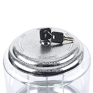 Vending Machine Supply Automatic Candy Gumball Dispenser Machine Kids Mini Toy Vending Machines for Household Commercial Shopping Mall Blue