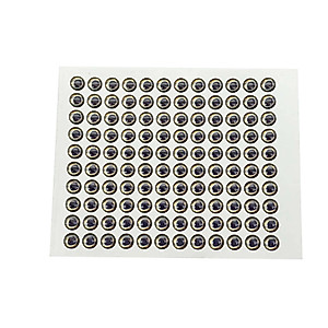 HTHYLURE 240 PCS Fishing Lure Eyes Simulation Fishing Lure Eyes 4D 3D Realistic Artificial Holographic Fake Earth Eyes Lure Baits Making Fishing Tying Lures Crafts DIY Fishing Lure Accessory