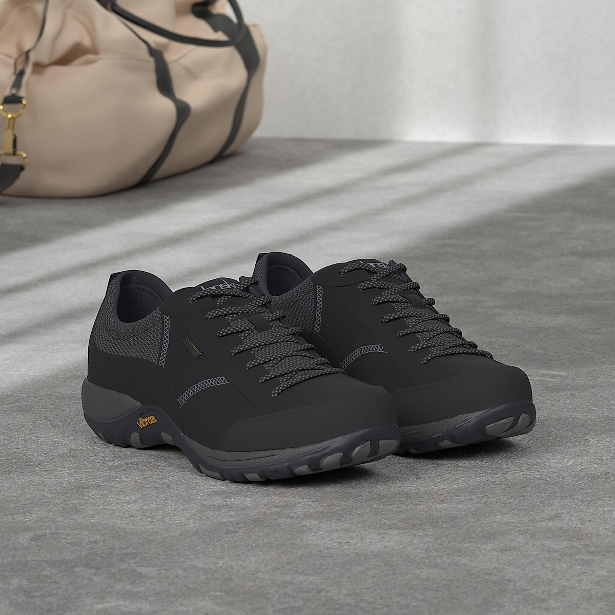 Dansko Paisley Waterproof Outdoor Sneakers for Women-Comfortable, Breathable Walking Shoes with Arch Support-Stain Resistant Sneakers with Slip-Resistant Rubber Outsole Black/Black Suede 6.5-7 M US