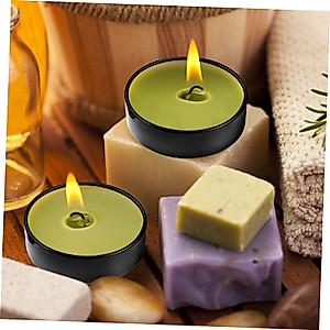 ULDIGI 12pcs Black Aluminum Candle Tins - Round, 8 Oz, Compact & Portable, Ideal for Travel, Storage & DIY Candle Making