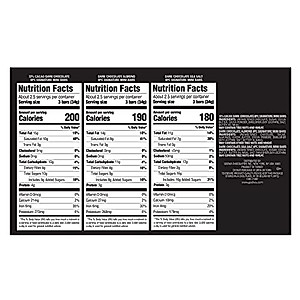 Godiva Chocolatier Dark Chocolate Lovers Assorted Signature Mini Bars - Pack of 24