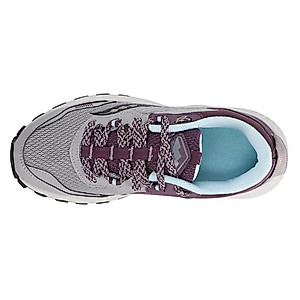 Saucony Women's Excursion TR15 Trail Running Shoe, Alloy/Mauve, 9