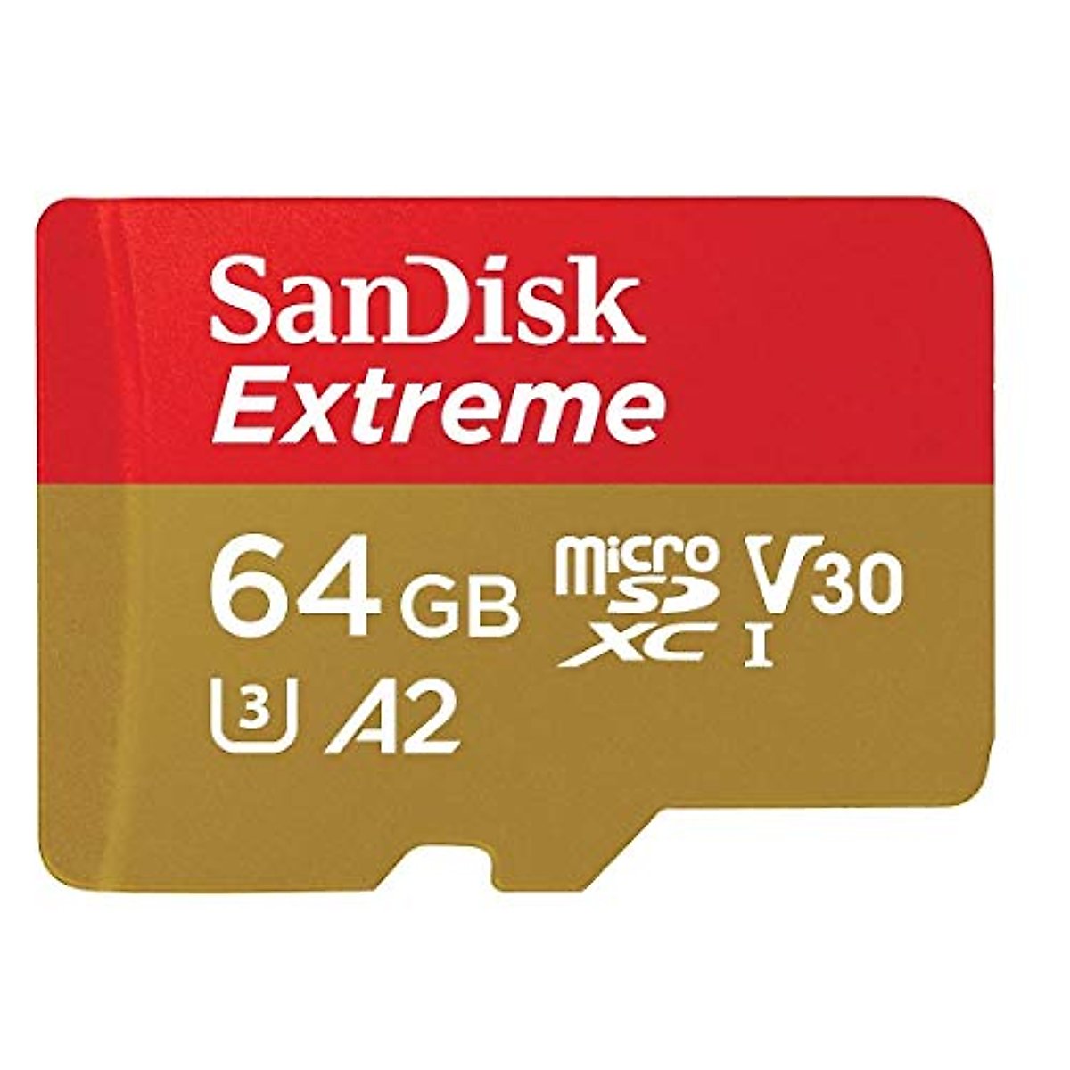 SanDisk 64GB Micro SDXC Extreme Memory Card (2 Pack) Works with GoPro Hero 8 Black, GoPro Max 360 Action Cam U3 V30 4K Class 10 (SDSQXA2-064G-GN6MN) Bundle with 1 Everything But Stromboli Card Reader
