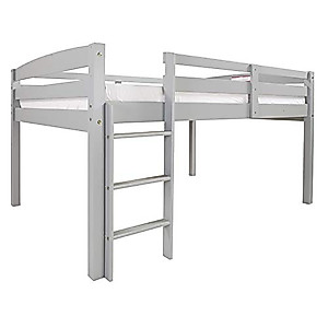 Concord Junior Loft Bed, Full, Grey