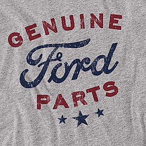 Popfunk Classic Ford Genuine Parts Unisex Adult T Shirt,Athletic Heather, X-Large