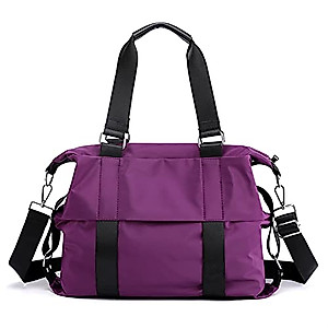 ZSFBIAO Women's Shoulder Bag Female Handbag Large Capacity Messenger Bag Ladies Nylon Tote Crossbody Bags Athletic Bag (Color : H)