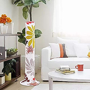 ANG Tower Fan Dust Guard, Tower Fan Protecting Cover for Most Tower Fans - Cover The Max Size Washable Tower Fan Dust Cover Protecting Cover Compatible