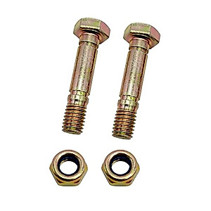 710-0890 Shear Pins and Nuts Fits MTD Cub Cadet Troy-Bilt 710-0890 710-0890A 910-0890A 4 Pack