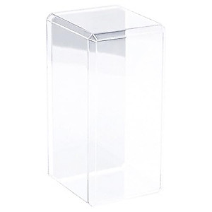 Pioneer Plastics 094CD Clear Plastic Display Case for 1:24 Scale Cars (Mirrored), 9" W x 4.125" D x 4.375" H (Mailer Box)
