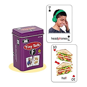 Super Duper Publications | Tiny Talk Articulation and Language Photo Flash Cards Set 2 (10 Fun Decks) | Educational Learning Resource for Children