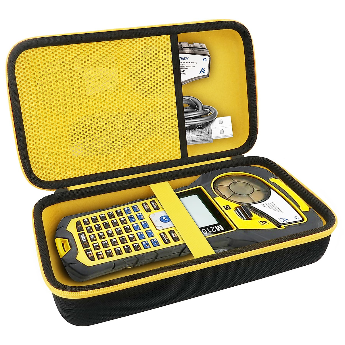 Aenllosi Hard Carrying Case Compatible with Brady M210 (BMP21-PLUS) Handheld Label Printer