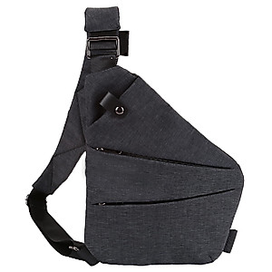FALETO Anti-Thief Sling Bag Chest Hidden Security Crossbody Shoulder Backpack