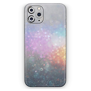 Design Skinz Tie Dye Unfocused Glowing Orbs of Light - DesignSkinz Protective Vinyl Decal Wrap Skin Cover Compatible with The Apple iPhone XR (Full-Body, Screen Trim & Back Glass Skin)